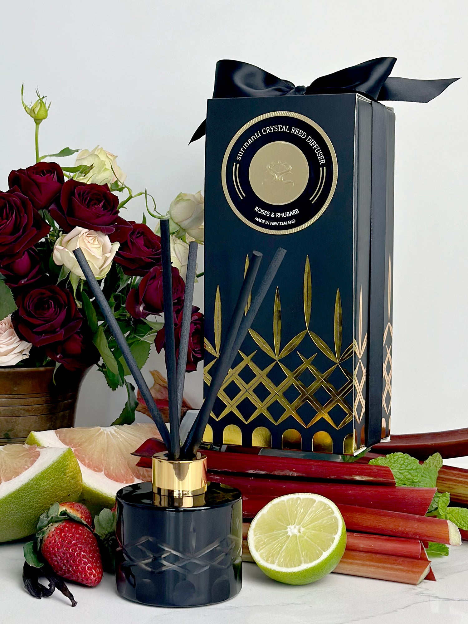 Small Room Diffuser | Roses & Rhubarb - Surmanti