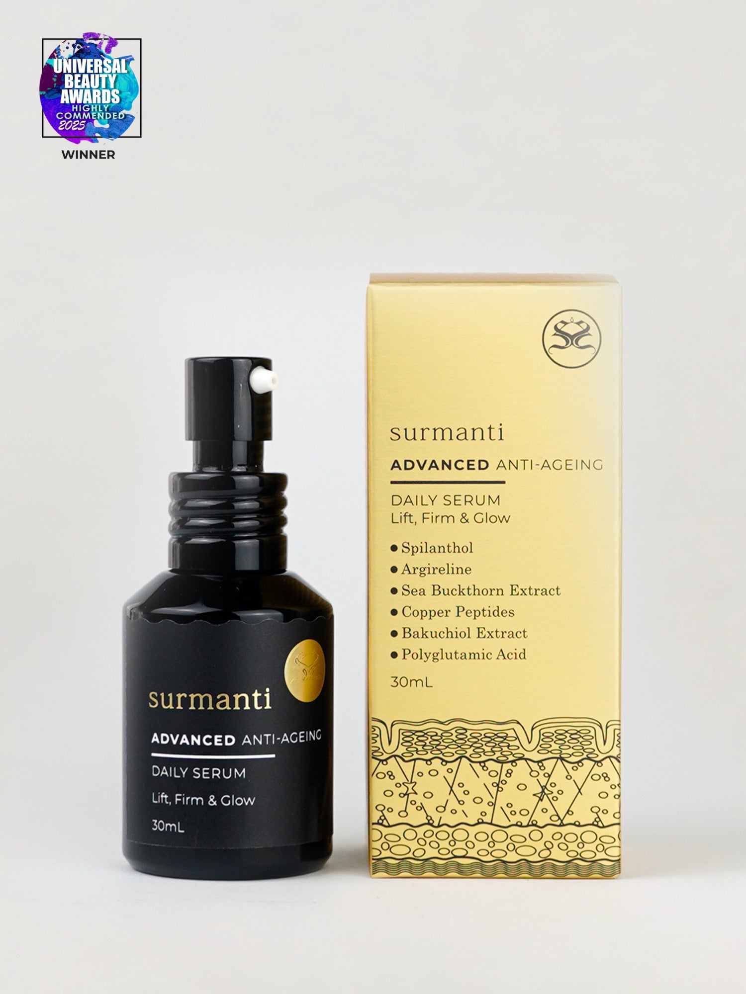 Advanced Anti-Ageing Daily Serum | Surmanti