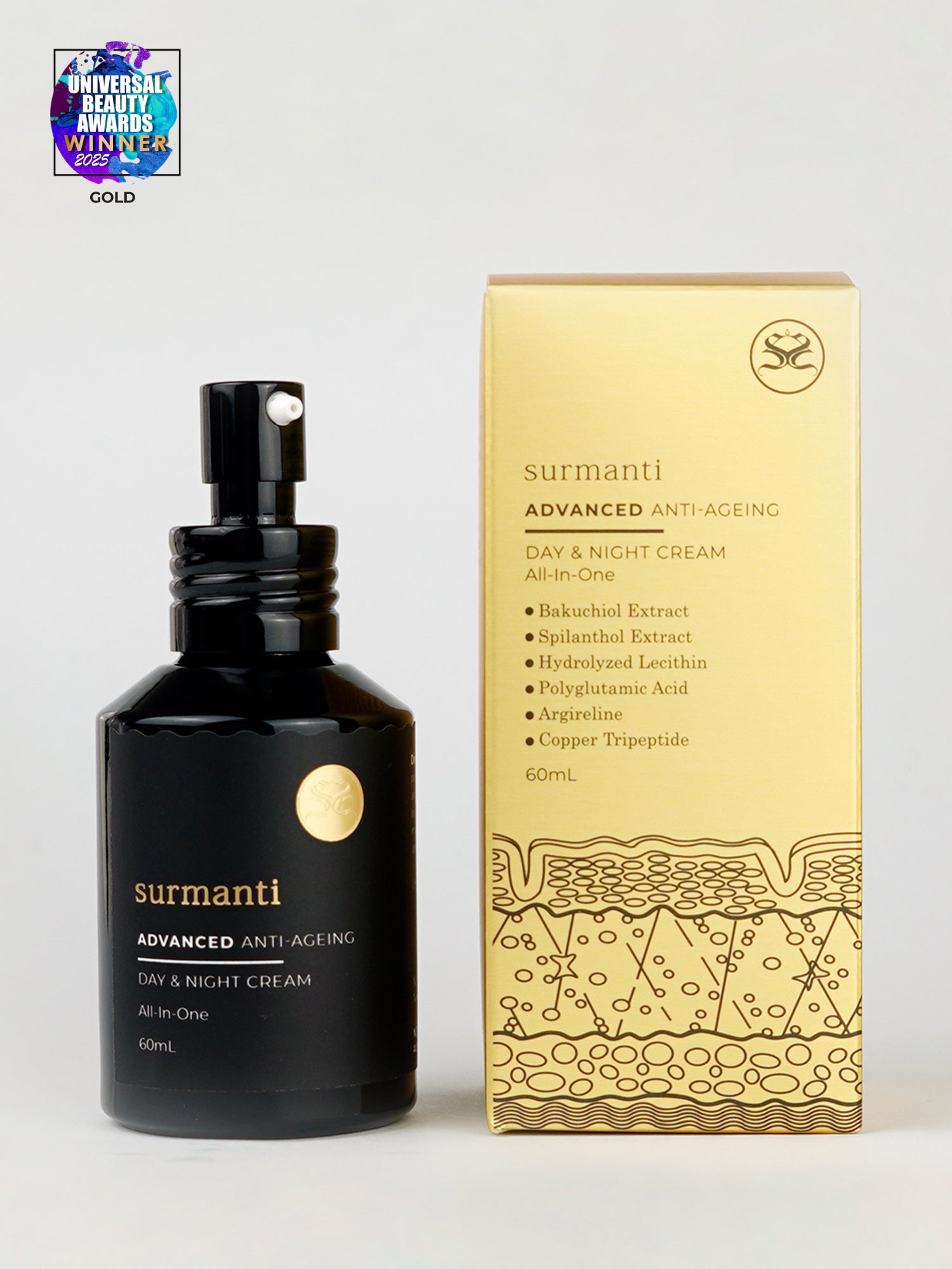 Advanced Anti-Ageing Day & Night Cream | Surmanti