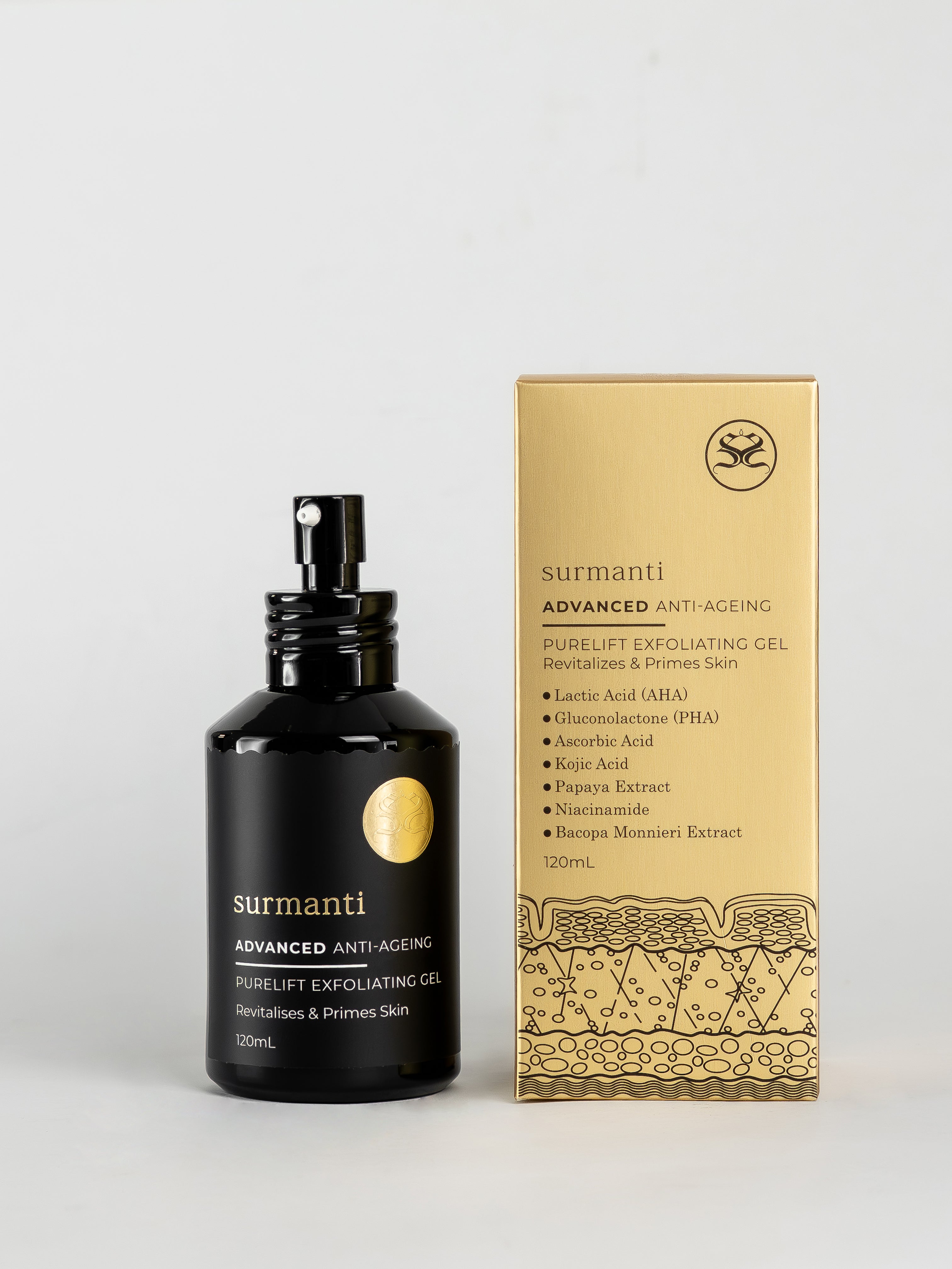 Advanced Anti-Ageing Purelift Exfoliating Gel | Surmanti